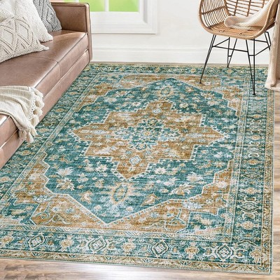 Nuloom Grania Abstract 4x6 Machine Washable Indoor Area Rug For Living ...