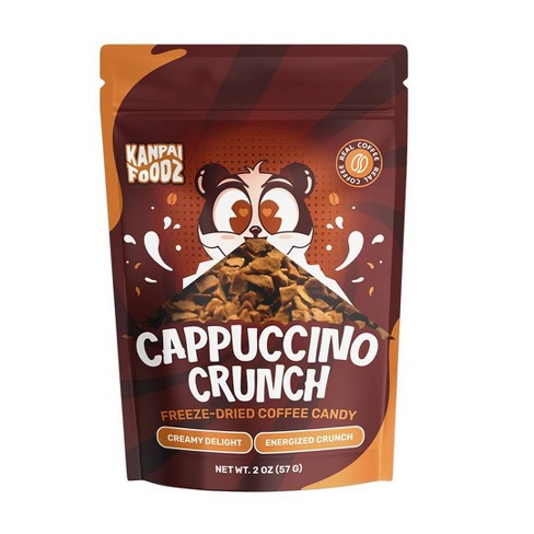 Kanpai Foodz Freeze Dried Candy - Cappuccino Crunch - 2oz : Target