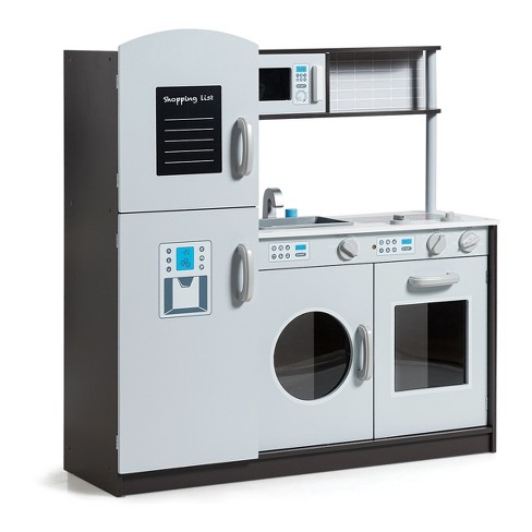 Costway Kids Pretend Kitchen Playset Cooking Set Toddler Learning Toy ...