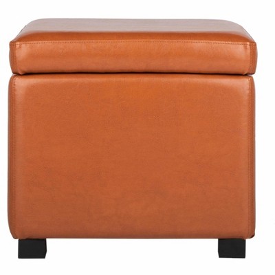 Fabulaxe Round Tufted Velvet Wood Storage Ottoman Stool With Lid ...