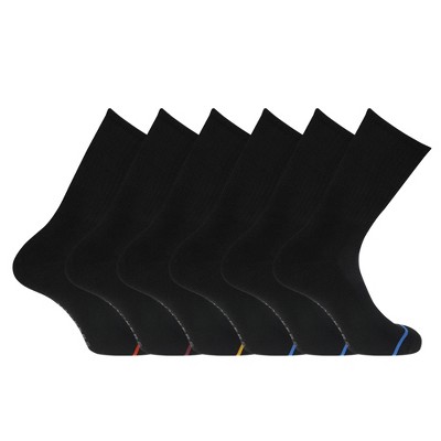 Dockers Men's Socks & Hosiery - 6-Pack Cushioned Athletic & Dress Crew ...