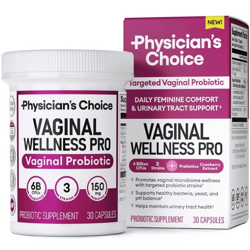Physician's Choice Women's Vaginal Wellness Probiotics And Urinary ...