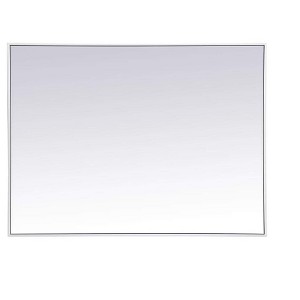 Elegant Lighting Metal Frame Rectangle Mirror 30 Inch X 40 Inch In ...