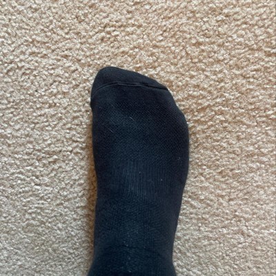 Men's Odor Resistant Quarter Socks 6pk - Goodfellow & Co™ Black 6-12 ...