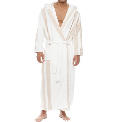 ADR Men's Classic Winter Robe, Full Length Long Hooded Bathrobe, Cozy ...