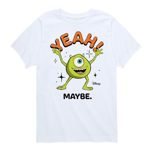 Boys' Disney Mike Yeah Maybe Short Sleeve Graphic T-shirt - White ...