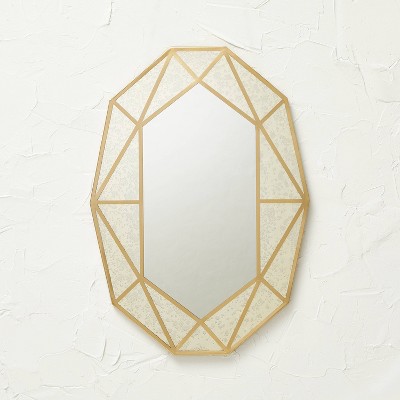 Galen Mirror - Gold Foil - Safavieh : Target