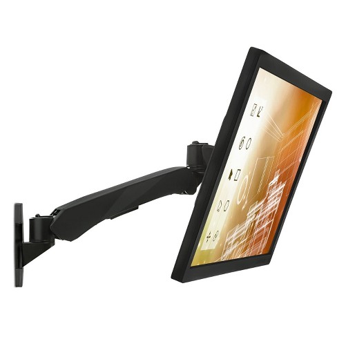 Mount-it! Full Motion Height Adjustable Single Monitor Wall Mount ...