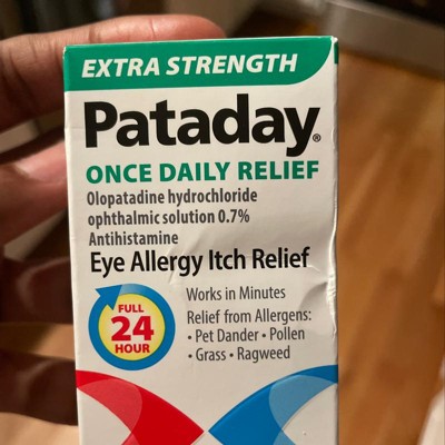 Pataday Once Daily Relief Extra Strength Allergy Drops - 0.085 Fl Oz ...
