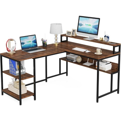Tribesigns Reversible L-shaped Corner Desk : Target