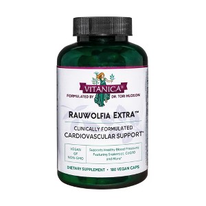 Vitanica Rauwolfia Extra, Cardiovascular Support Supplement with ...