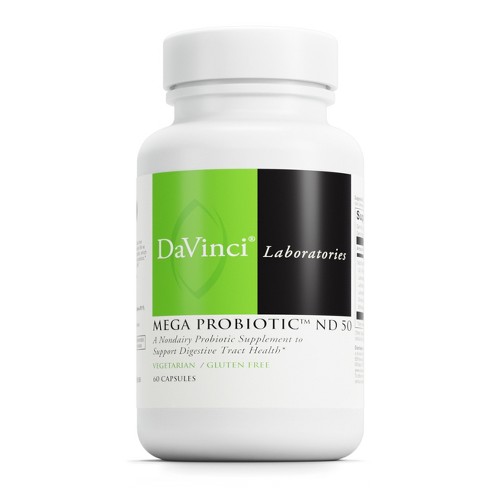 Davinci Labs Mega Probiotic Nd 50 - Non-dairy Probiotic Supplement With ...