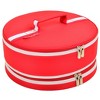Picnic At Ascot Pie And Cake Carrier 12" Diameter - Red : Target