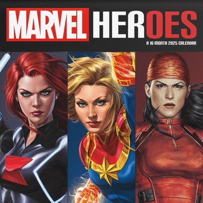 Trends International Undated Marvel Heroes Wall Calendar: 2024-2025 ...