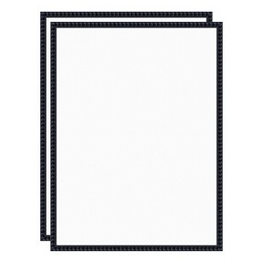 Kate and Laurel Sylvie Blank Framed Canvas 2 Piece Framed Canvas Wall ...
