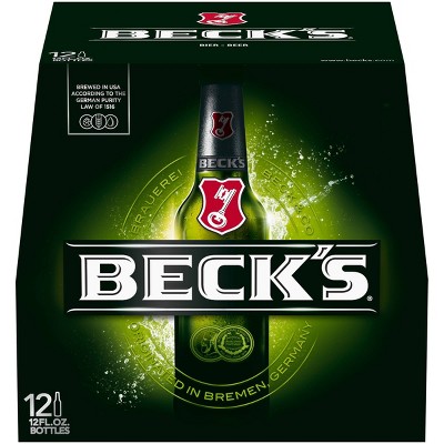 Beck's Beer - 12pk/12 Fl Oz Bottles : Target