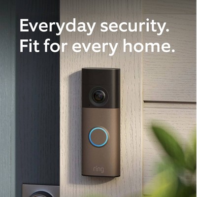 Ring Battery Doorbell (newest model) - Retinal 2K with wide-angle video ...