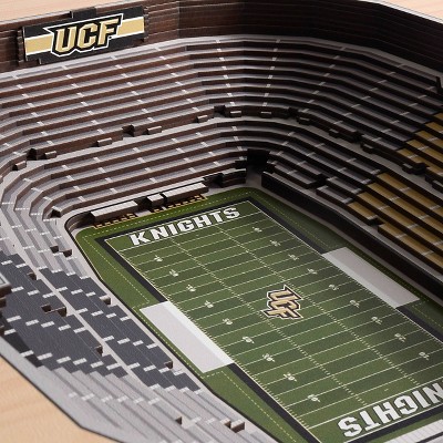 NCAA UCF Knights 25-Layer StadiumViews 3D Wall Art : Target