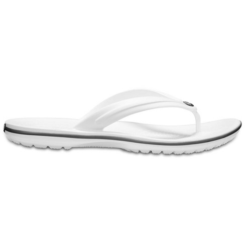 Crocs Adult Crocband Flip Flops, M11, White : Target