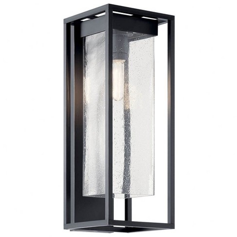 Kichler Lighting Mercer 1 - Light Wall Light In Black/silver : Target