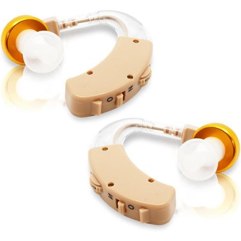 Pyle Behind-the-ear Hearing Amplifier - Noise-cancelling, Adjustable ...