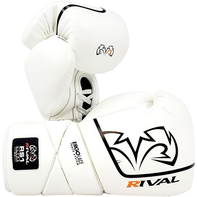 Rival Boxing Rs1 2.0 Ultra Lace-up Sparring Gloves - 18 Oz. - White ...