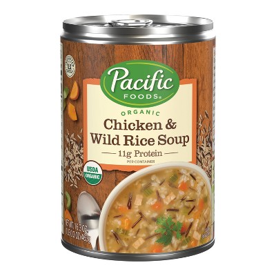 Pacific Foods Organic Gluten Free Chicken & Wild Rice Soup - 16.3oz ...