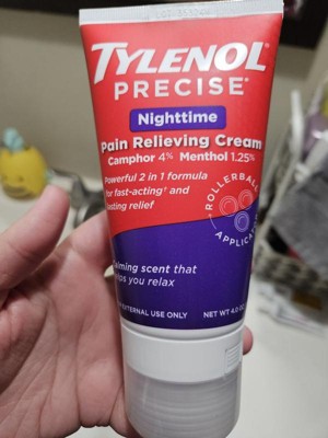 Tylenol Topical Analgesic Night-Time Pain Relieving Cream - 4 fl oz ...