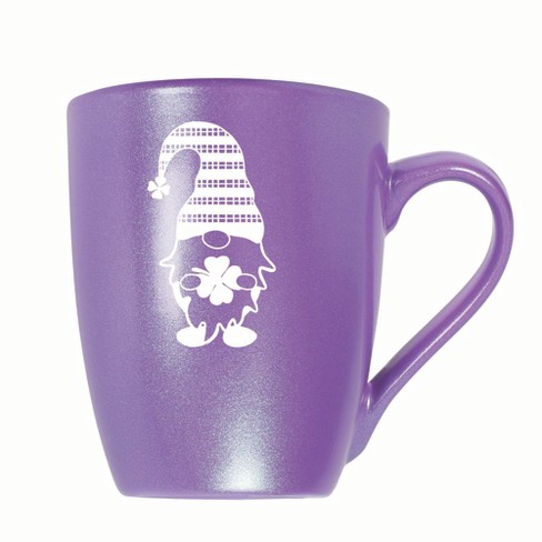 Elanze Designs Gnome With Stripes On Hat 10 Ounce New Bone China Coffee ...