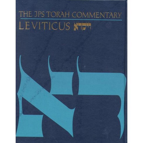The Jps Torah Commentary: Leviticus - By Baruch A Levine (hardcover ...