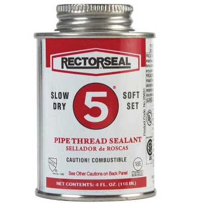 Rectorseal Yellow Pipe Thread Sealant 4 Oz : Target
