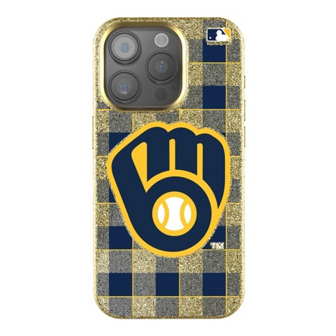 Keyscaper Milwaukee Brewers Plaid Bling Cell Phone Case For Iphone 15 ...