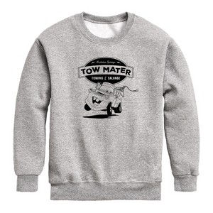 Boys' - Cars - Tow Mater Towing And Salvage Graphic Fleece Sweatshirt ...