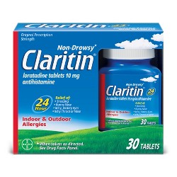 Claritin Allergy Relief 24 Hour Non-drowsy Loratadine Liquid Gel - 30ct ...