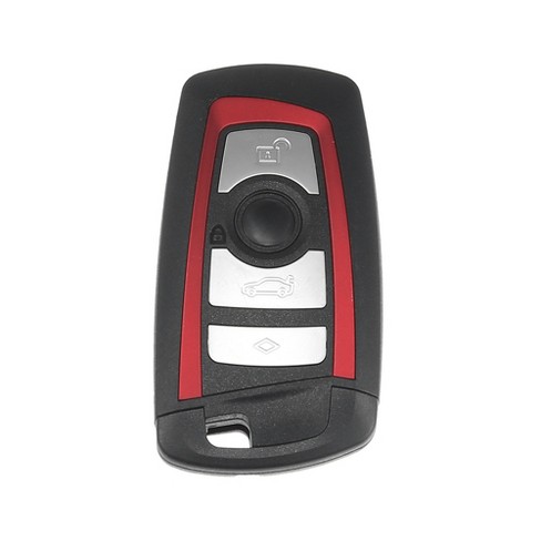 Unique Bargains 4 Button Car Key Fob Shell For Bmw X5 X6 2004-2011 Red ...