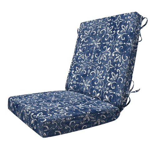 Honeycomb Outdoor Highback Dining Chair Cushion - Boheme : Target