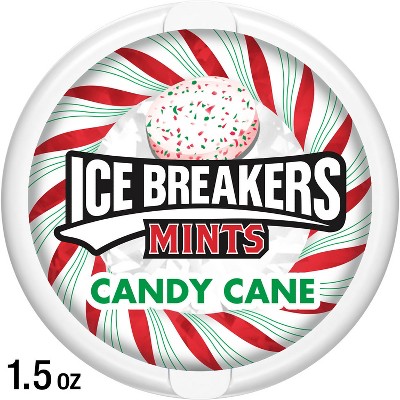 ICE BREAKERS Candy Cane Sugar Free Christmas Candy Mints Tin - 1.5oz Deals and Price History at ...