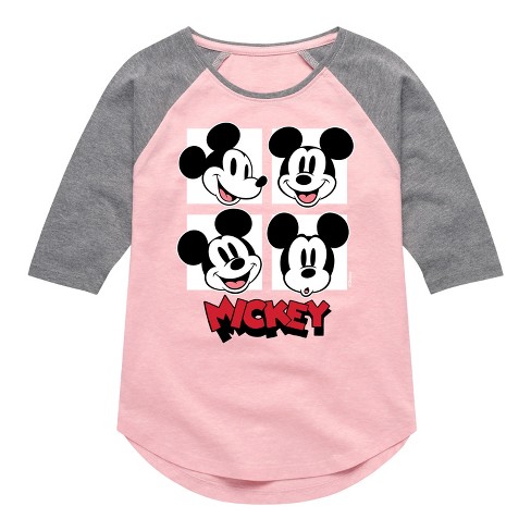 Disney Mickey Grid - Light Pink/ath Hea - 3t : Target