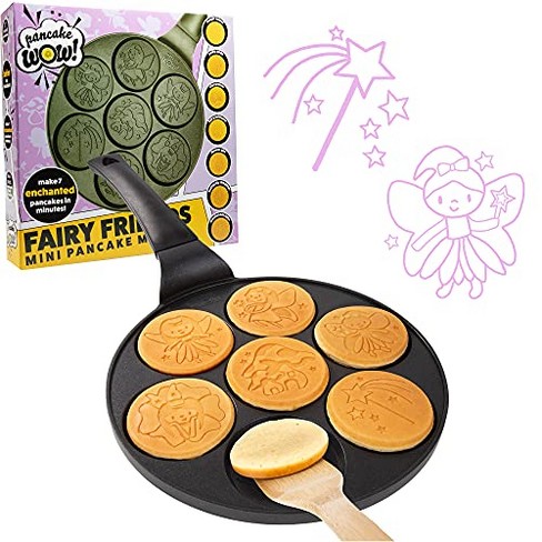 Cucina Pro Fairy Friends Mini Pancake Pan - Make 7 Unique Flapjacks ...