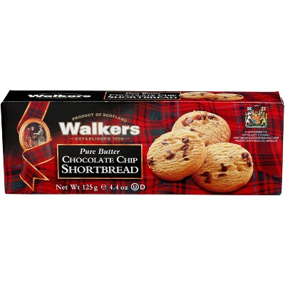 Walkers Shortbread Chocolate Chip - Pack Of 12 - 4.4 Oz : Target