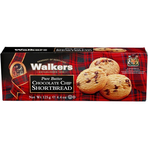Walkers Shortbread Chocolate Chip - Pack Of 12 - 4.4 Oz : Target