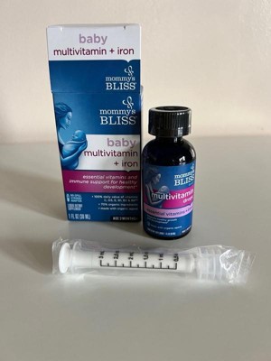 Mommy's Bliss Baby Multivitamin + Iron - 1 Fl Oz : Target