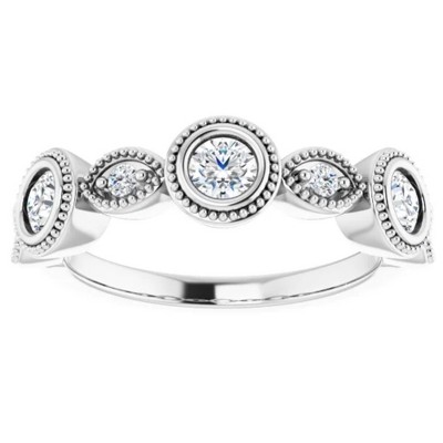 Pompeii3 3/4ct Diamond Wedding Ring Anniversary Band In White Or Yellow ...