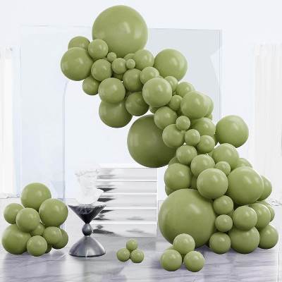 Partywoo Balloons 4 Sizes 85 Pcs Green-f11 : Target