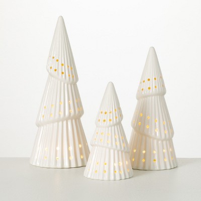 Set Of 3 White Metal Floral Stems - Foreside Home & Garden : Target