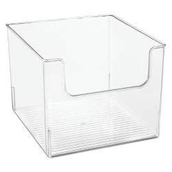 Mdesign Open Front Plastic Storage Bin For Cube Furniture, 12" W, 4 ...