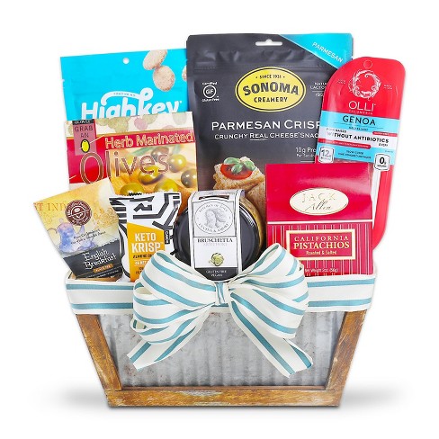 Alder Ceek Gift Baskets Gourmet Keto Friendly Gift Basket : Target