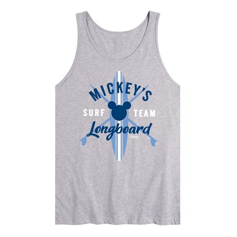 Men's Disney Mickey Longboard Surf Team Graphic Tank Top - Athletic ...