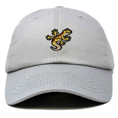 Dalix Gecko Cap Embroidered Mens Cotton Dad Hat Baseball Hat In Gray ...