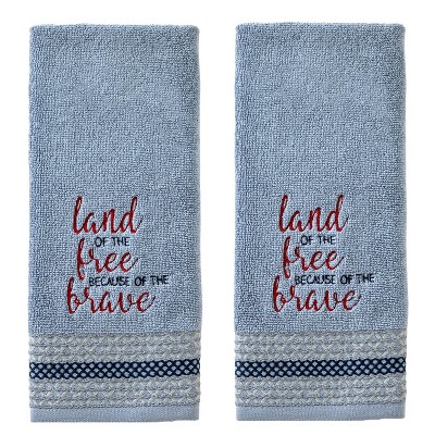 2pc Retro America Hand Towel Set - Skl Home : Target